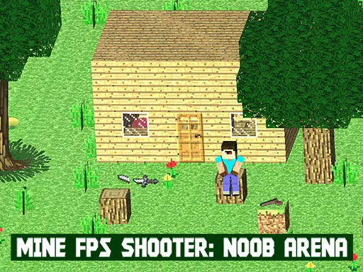 Mine FPS shooter: Noob Arena | Ecaps Games - Best Play H5 Free Games