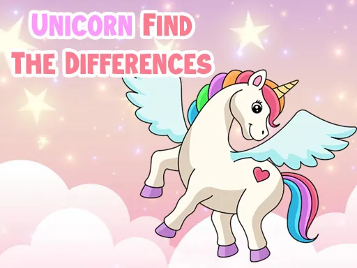 Unicorn Find The Differences | Ecaps Games - Best Play H5 Free Games