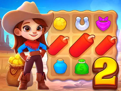 Wild West Match 2: The Gold Rush | Ecaps Games - Best Play H5 Free Games
